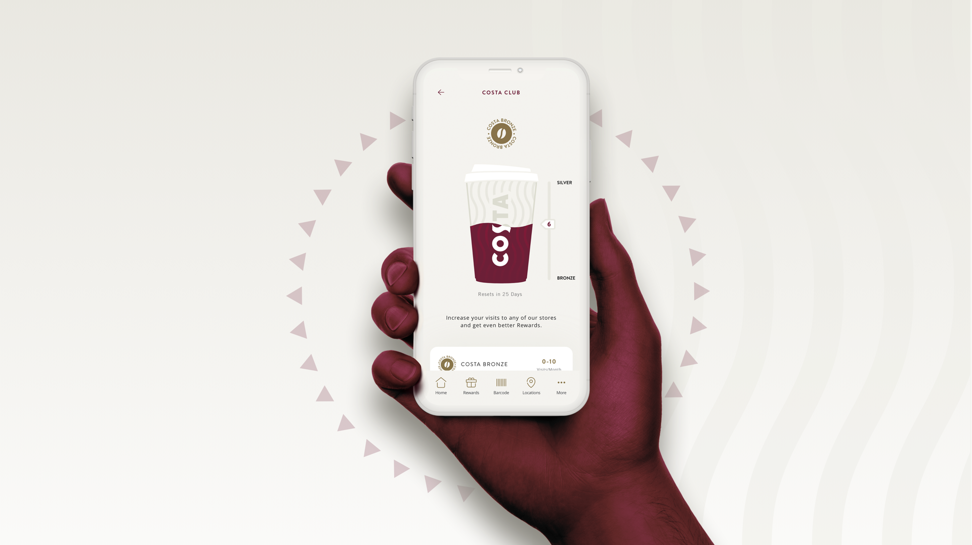 Costa Club Malta | Mobile Rewards App for Costa Coffee Malta | Think