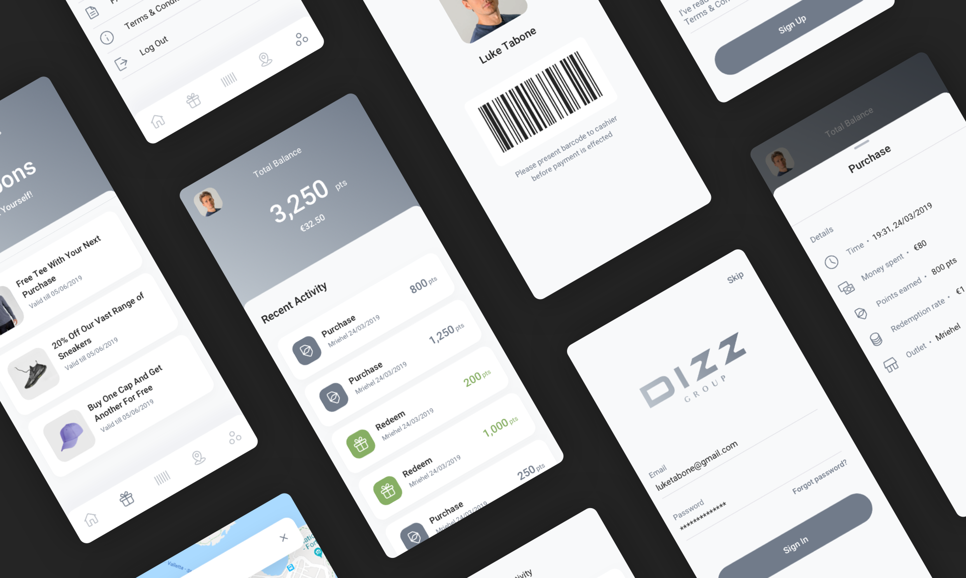 Dizz Loyalty | Loyalty, Mobile App & Marketing Project | Think