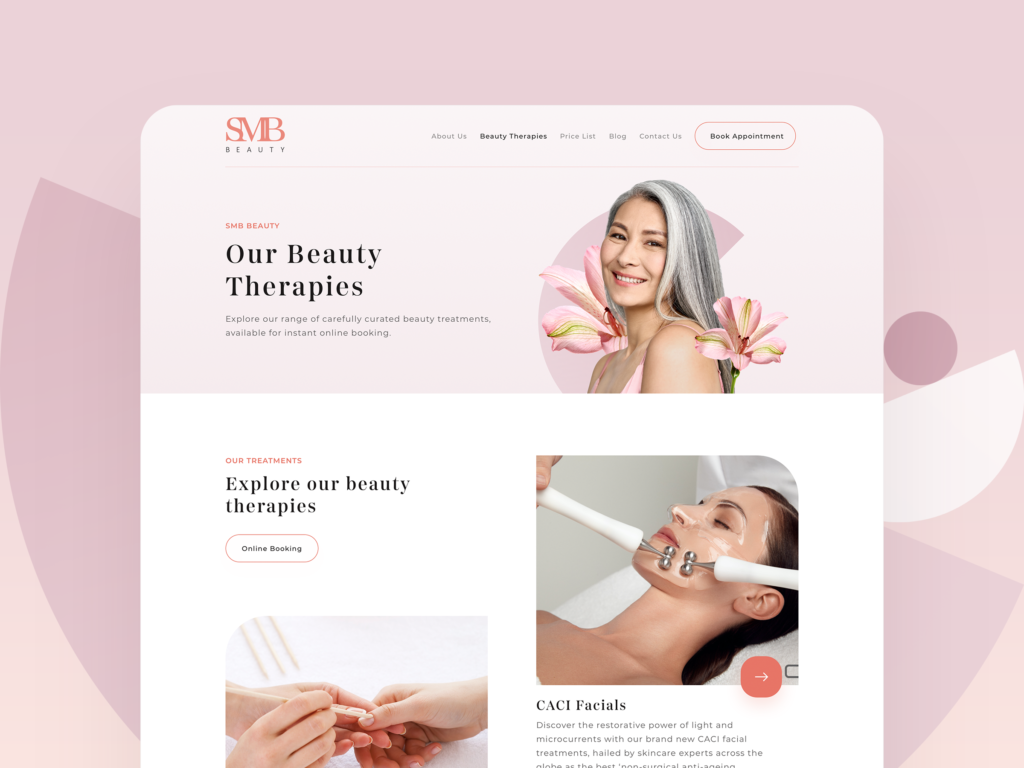 SMB Beauty | Web Design & Development Project | Think